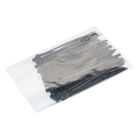 Vlakke Plastic Zakken 100 x 150 mm - 50 micron PE (1000 stuks)