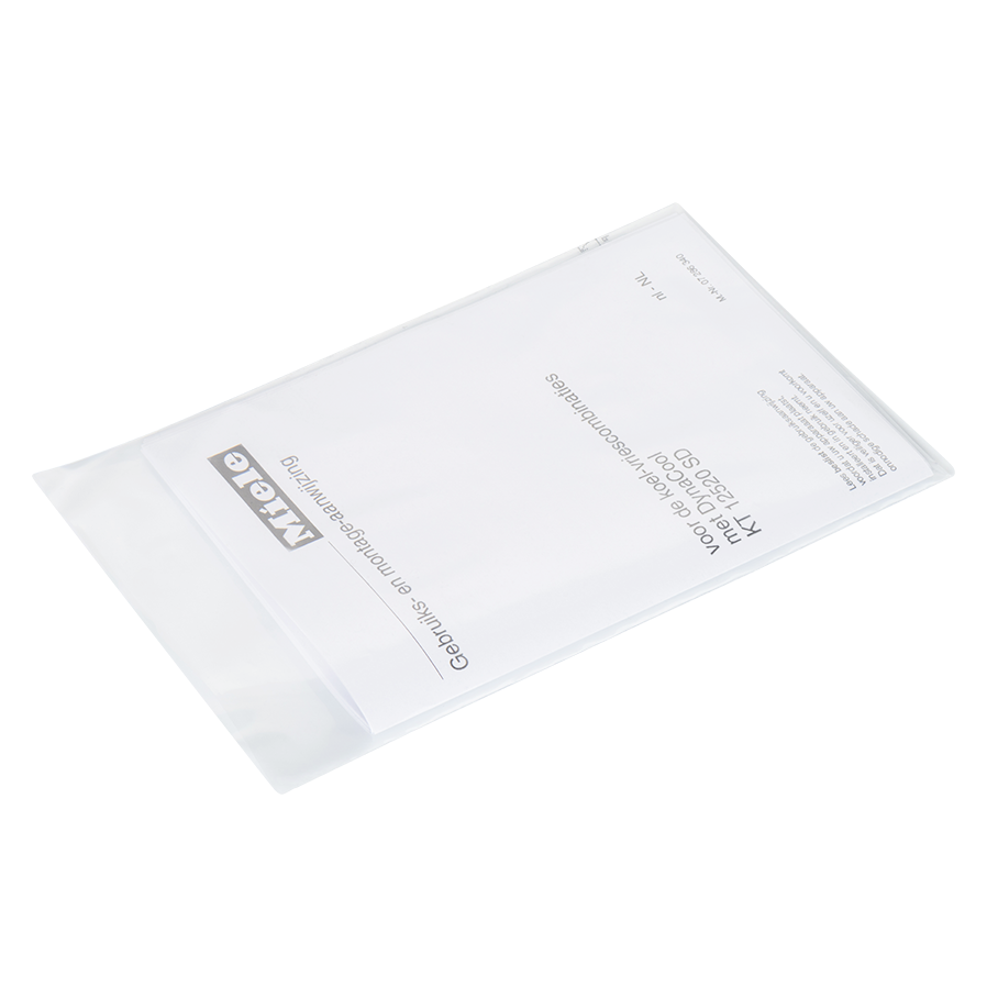 Vlakke Plastic Zakken 160 x 250 mm - 100 micron LDPE (1000 stuks)