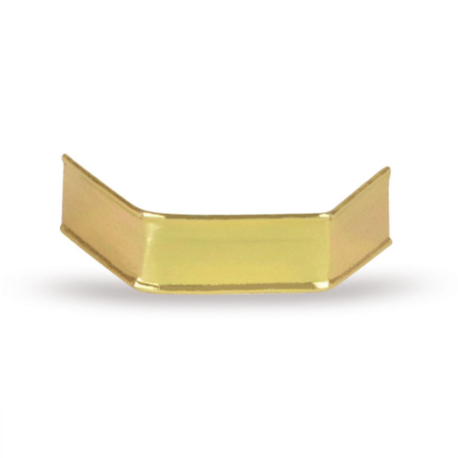 Sluitclips 40 mm goud | Blok Packaging