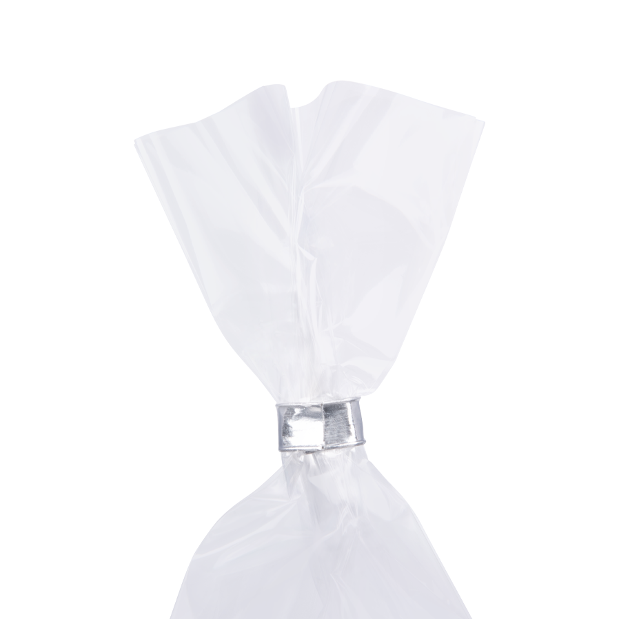 Sluitclips 33 mm zilver (1000 stuks)