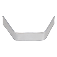 Sluitclips 40 mm zilver (1000 stuks)