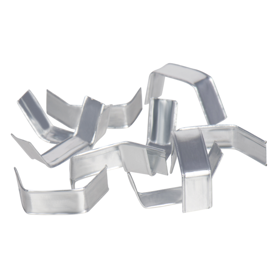 Sluitclips 40 mm zilver (1000 stuks)