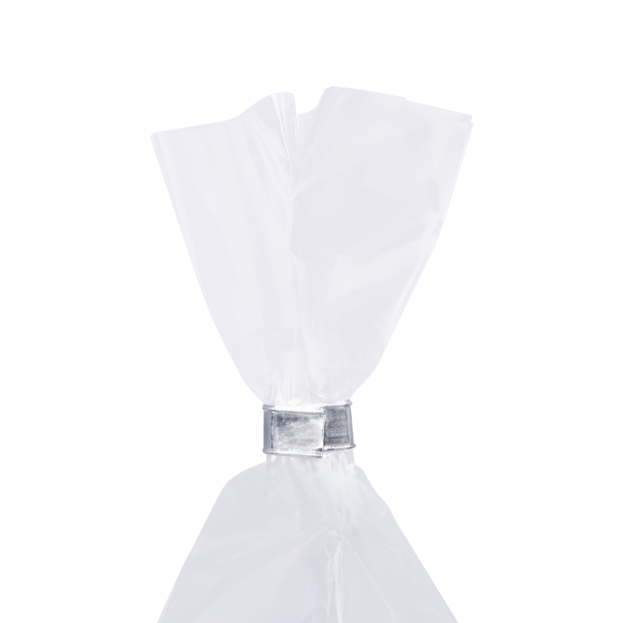 Sluitclips 40 mm zilver (1000 stuks)